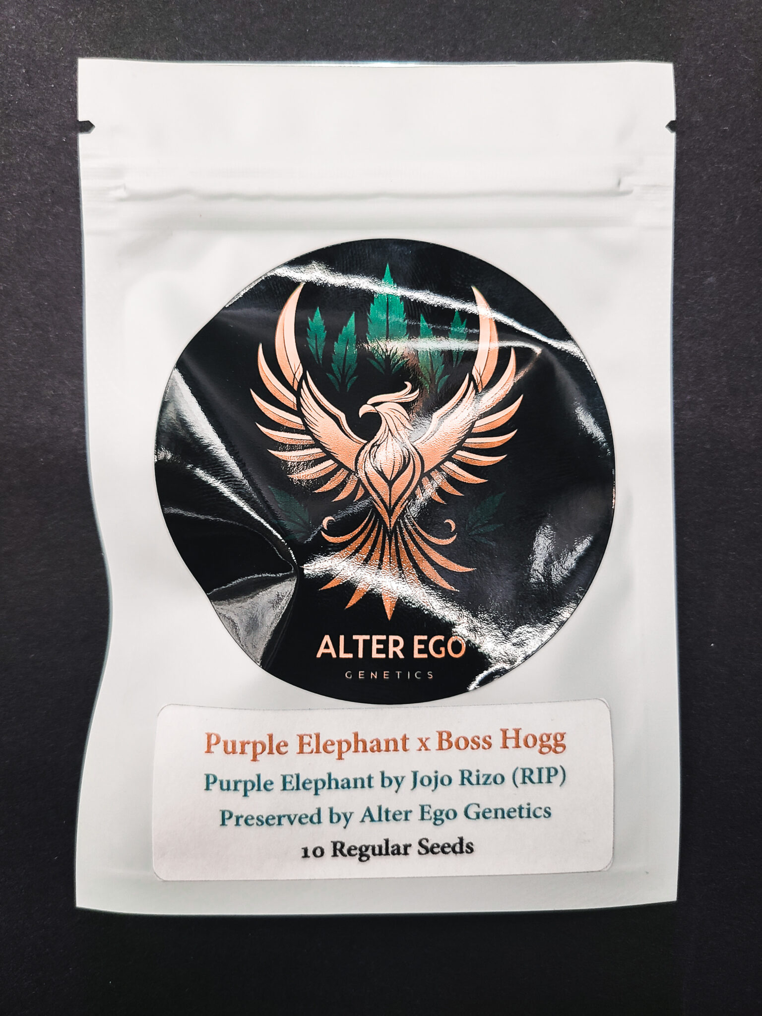 Socal Seed Vault - Another Rarity - Purple Elephant x Boss Hogg (Chem4 ...